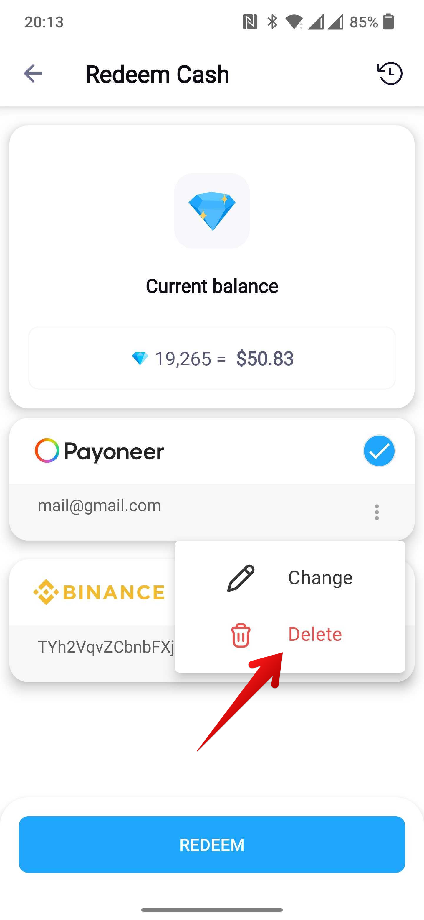 How to Change or Remove a payment method – Plamfy